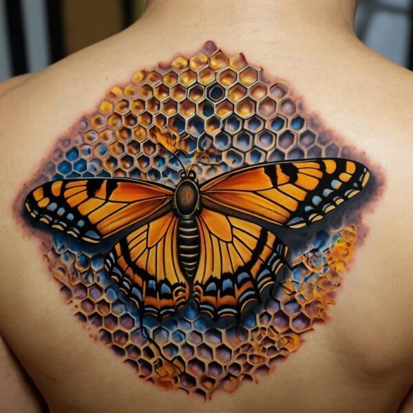 Honeycomb Tattoos: Meaning, Significance and Symbolism(112 Designs)