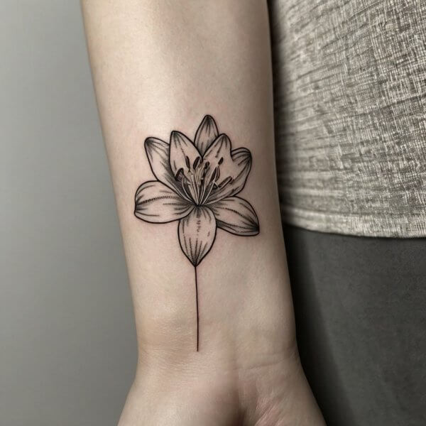 The Elegance of Lily Tattoos: Meanings and 120+ Design Inspirations