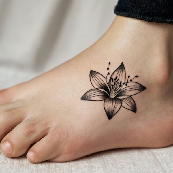 The Elegance of Lily Tattoos: Meanings and 120+ Design Inspirations