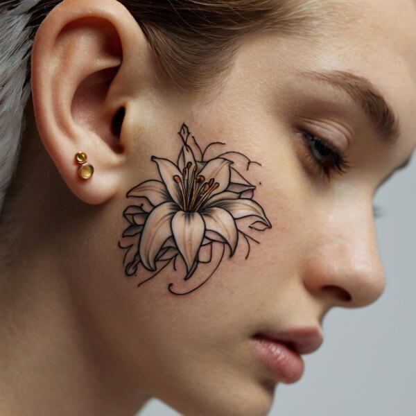 The Elegance of Lily Tattoos: Meanings and 120+ Design Inspirations