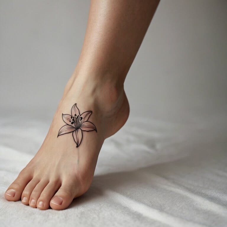 The Elegance of Lily Tattoos: Meanings and 120+ Design Inspirations
