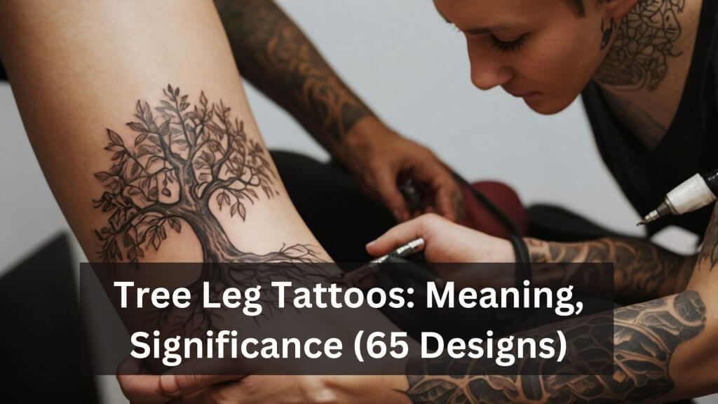 Tree Leg Tattoos: Meaning, Significance (65 Designs) - HBTat2